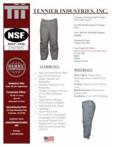GEN III Layer 7 Trousers (Urban Gray) | Tennier(tm) LLC
