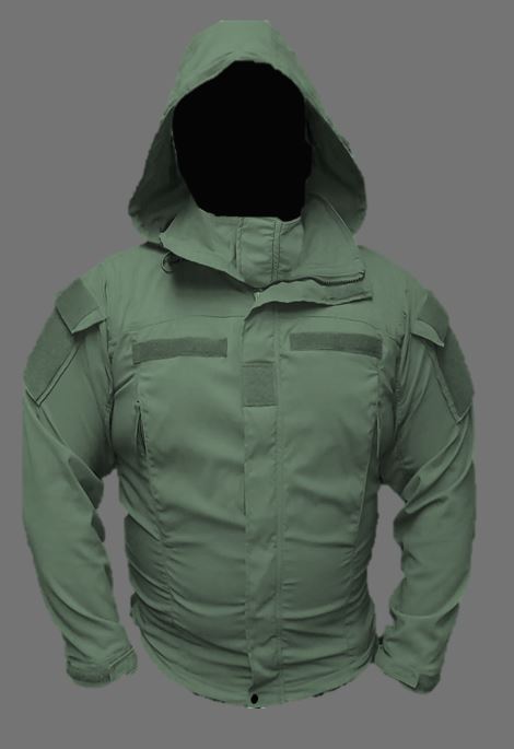 Olive Green Layer 5 Jacket | Tennier Industries Inc.